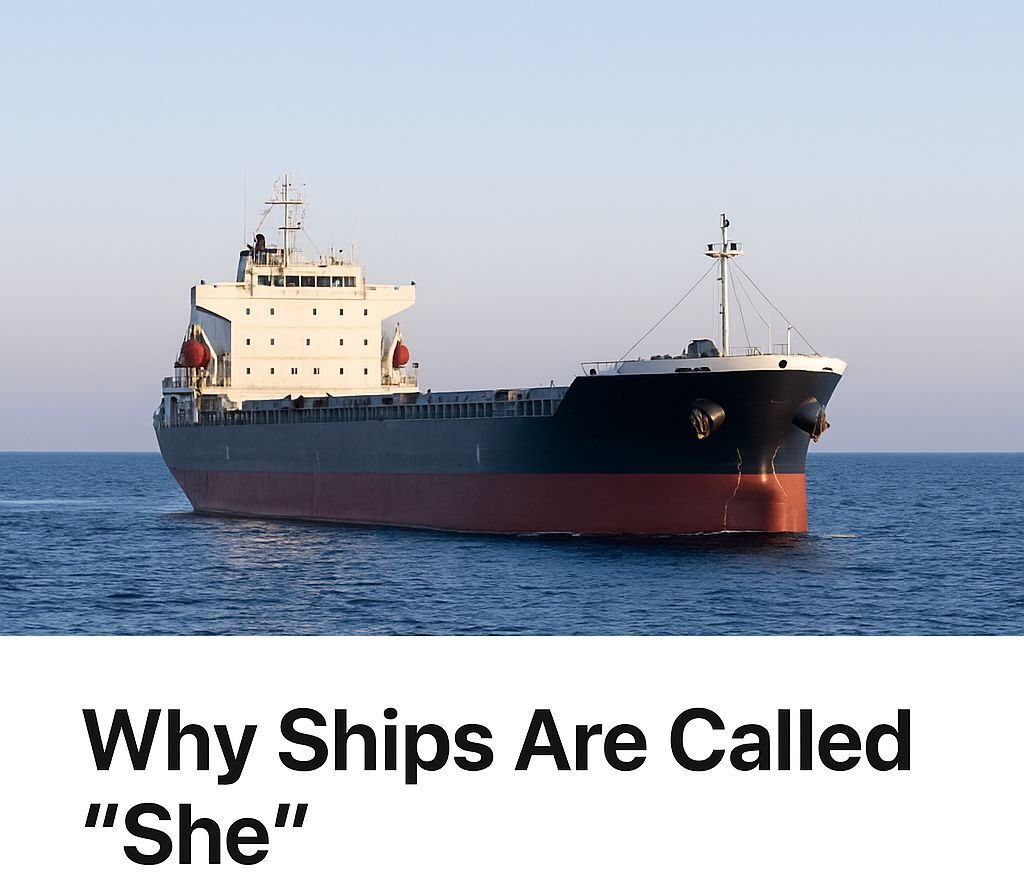 Why are ships called she instead of he?